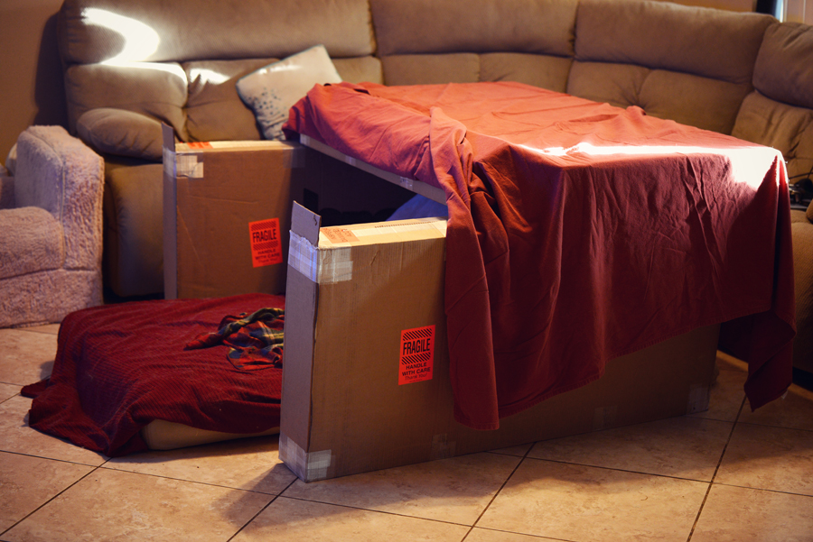 Movie Fort Fail - Daddy's Turn
